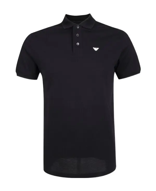 Emporio Armani Logo Lapel Polo Shirt