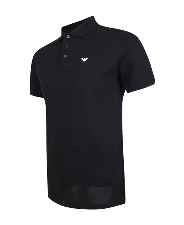 Emporio Armani Logo Lapel Polo Shirt