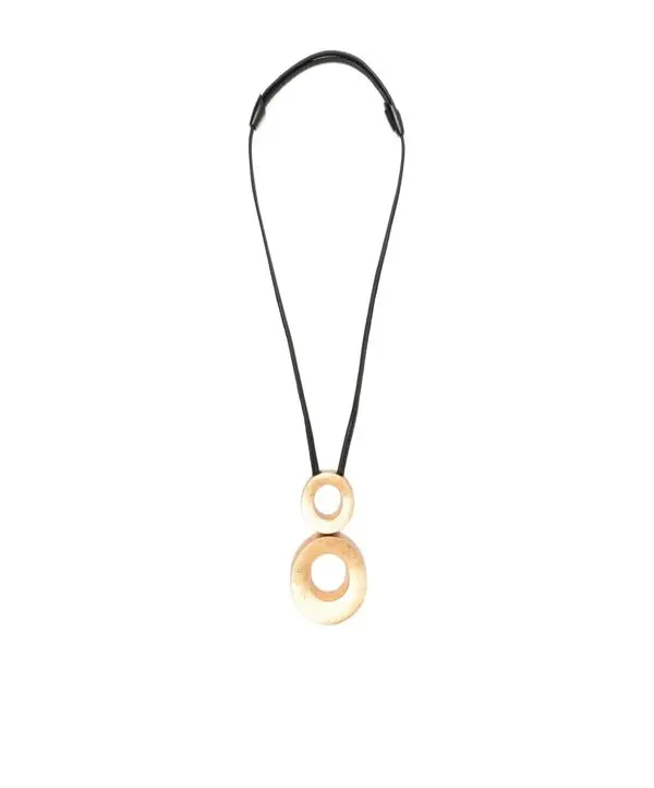 MONIES Eska Pendant Necklace - Yellow