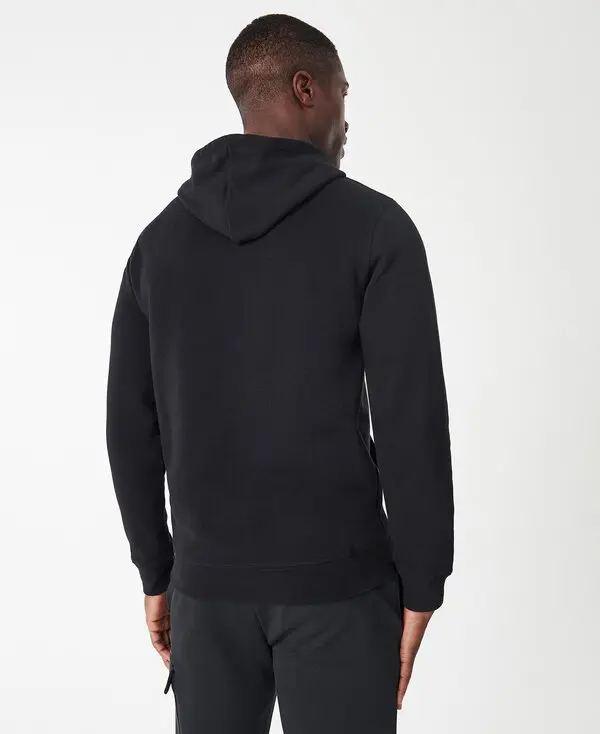 Barbour Long-sleeved Hoodie With Logo