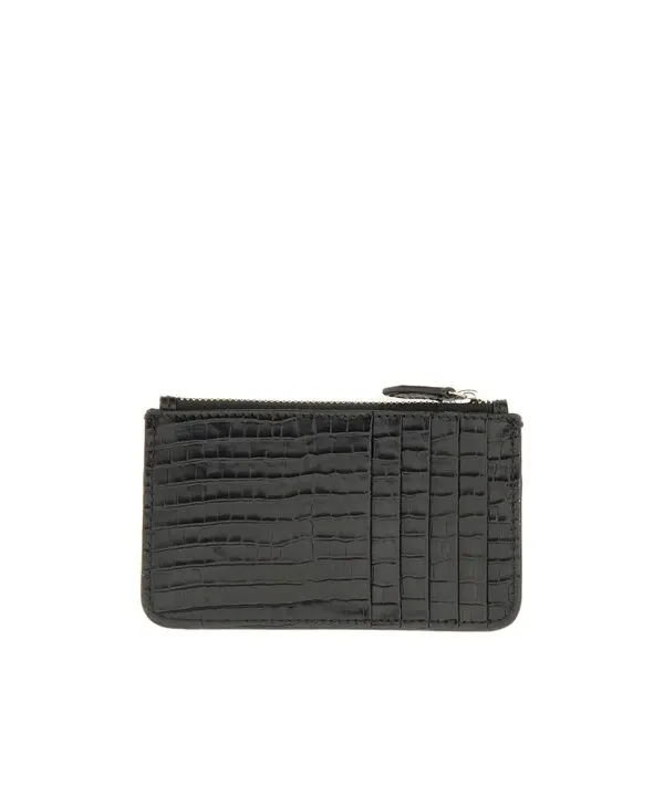 VIVIENNE WESTWOOD Embossed Zipped Cardholder