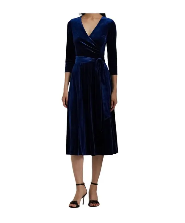 Ralph Lauren Wrap Mid-length Dress