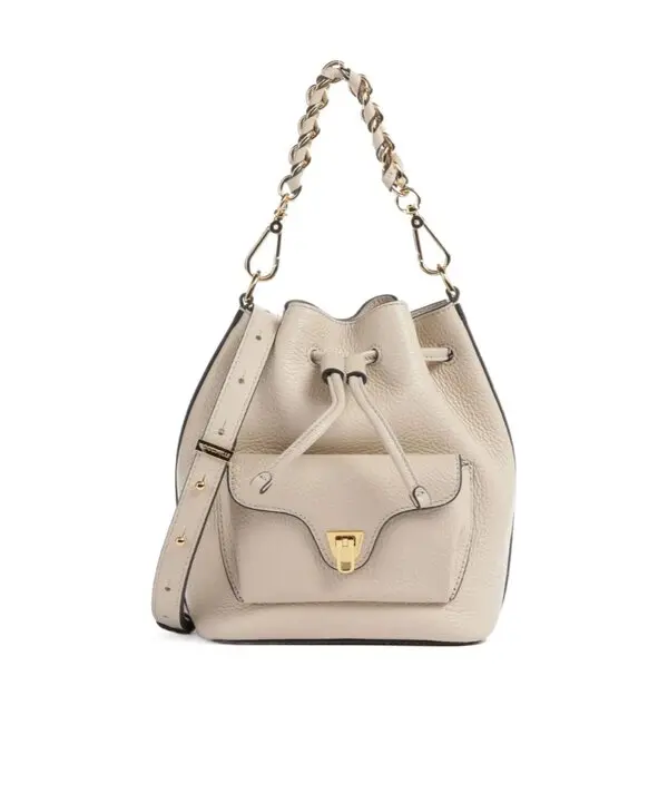 COCCINELLE Beat Bucket Bag - Nude
