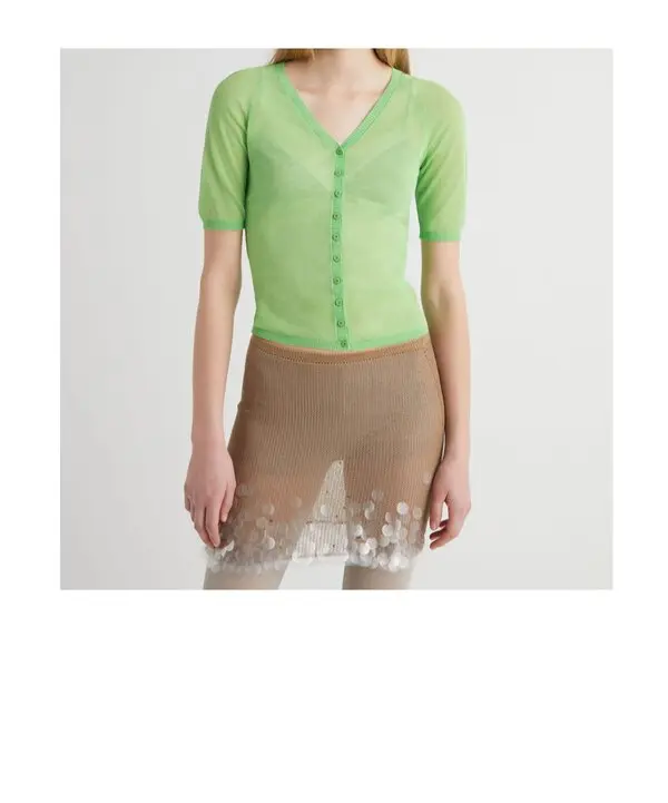 Paloma Wool Nice Short-sleeve Cardigan