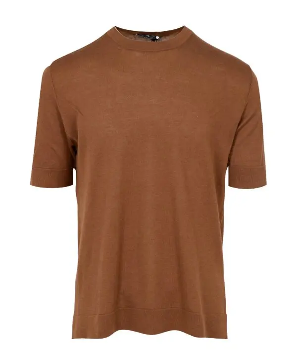 PT TORINO Cotton-silk Blend T-shirt