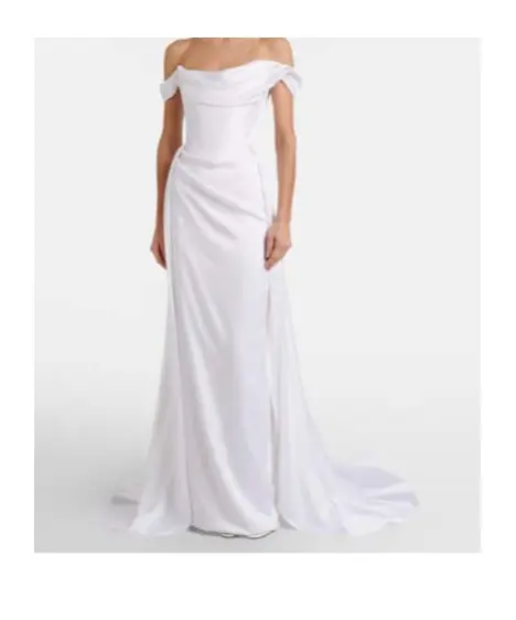VIVIENNE WESTWOOD Nova Grace Satin Bustier Gown