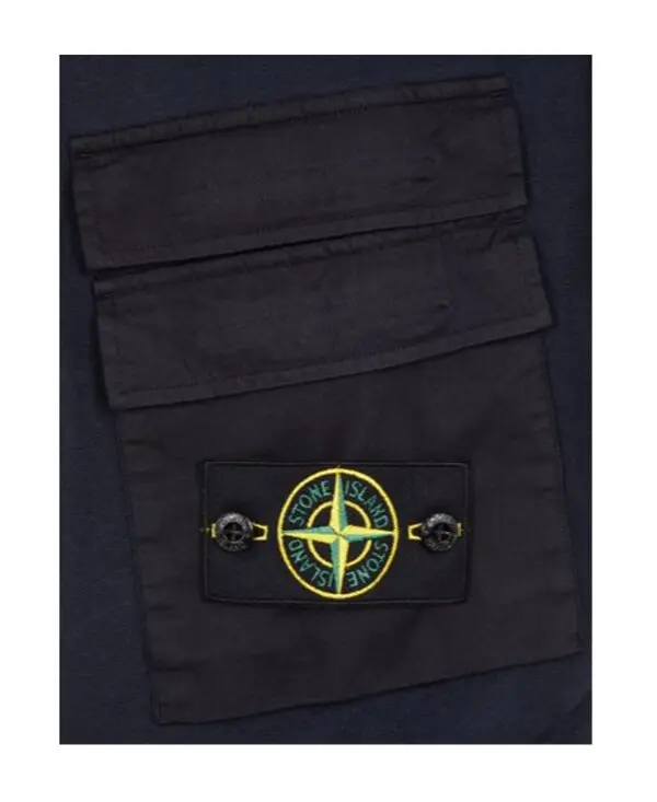 Stone Island Compass Patch Crewneck Sweatshirt