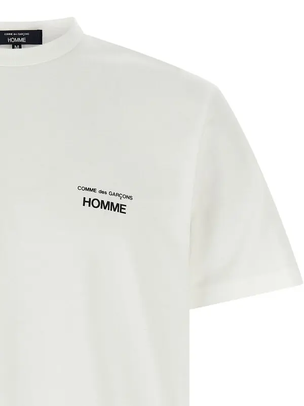 Comme Des Garçons Homme Logo Print T-shirt