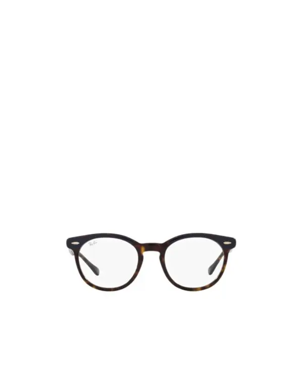 Ray-ban Tortoiseshell-effect Round-frame Glasses