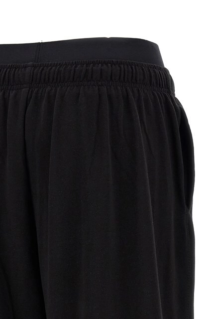 DIESEL® Logo Waistband Drawstring Wide Leg Pants