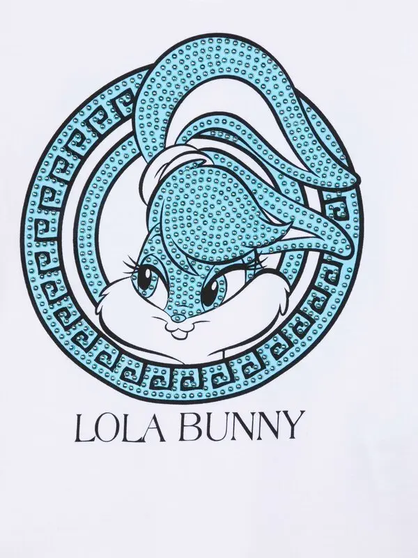 Monnalisa Lola Bunny Printed Cotton T-shirt