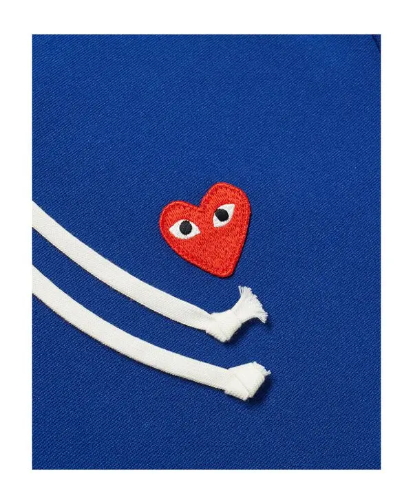 Play Comme Des Garcon Logo Hooded Sweater