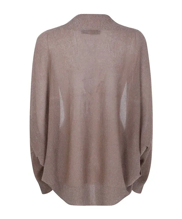 D.exterior Lurex-embellishment Cardigan