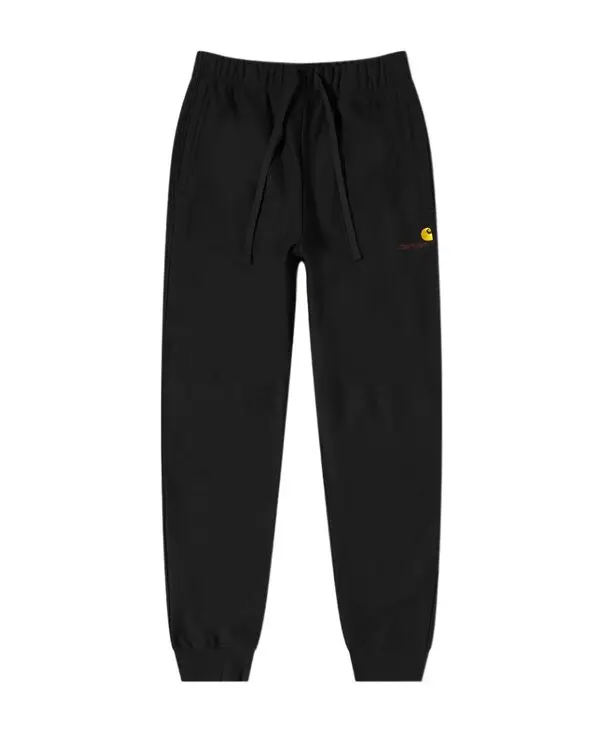 Carhartt Work In Progress American Script Logo Joggers - Black