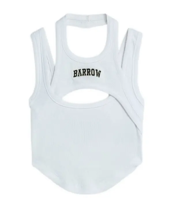 BARROW Cutout Ribbed Top