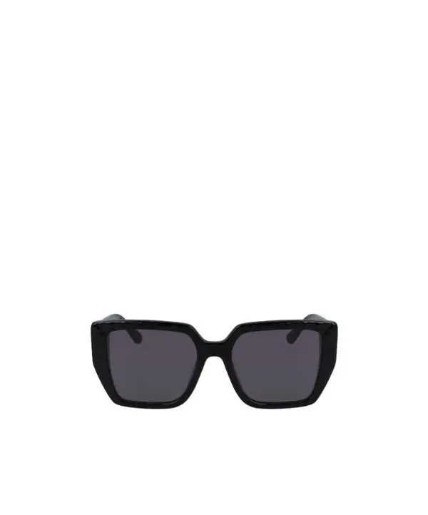 Karl Lagerfeld Geometric Frame Sunglasses - Black