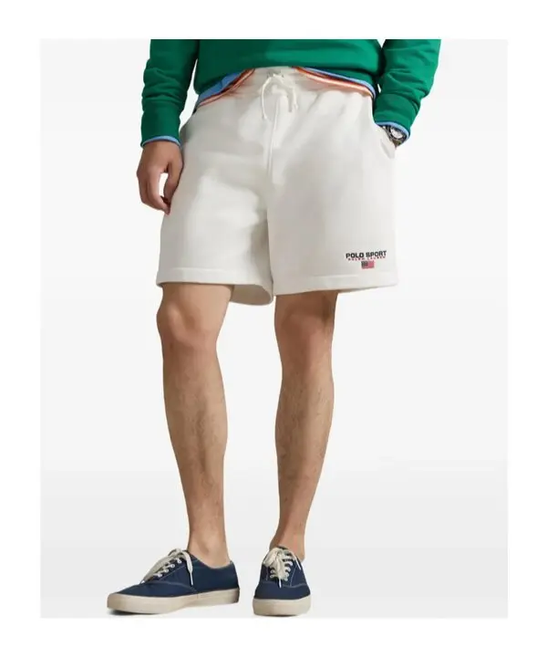 Polo Ralph Lauren Drawstring Logo-detail Shorts