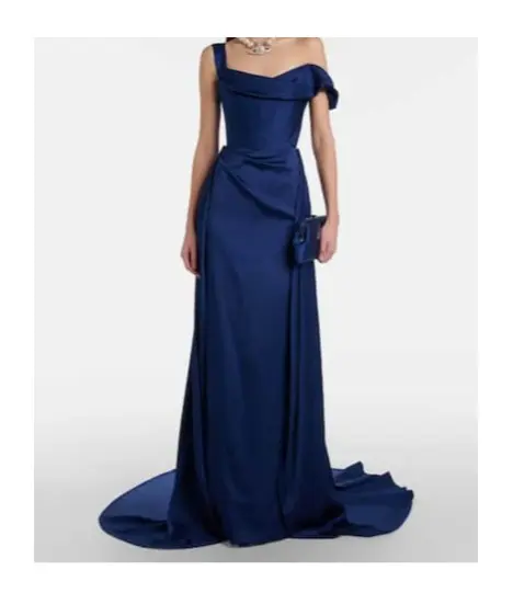 VIVIENNE WESTWOOD Nova Grace Draped Asymmetric Gown