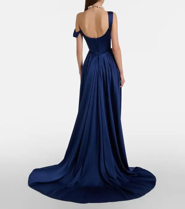 VIVIENNE WESTWOOD Nova Grace Draped Asymmetric Gown