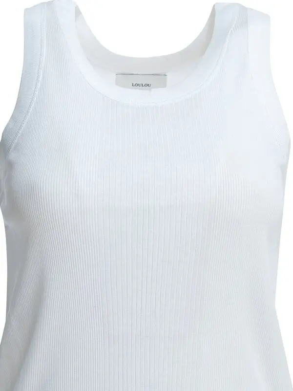 Loulou De Saison Limbalds Ribbed Tank Top