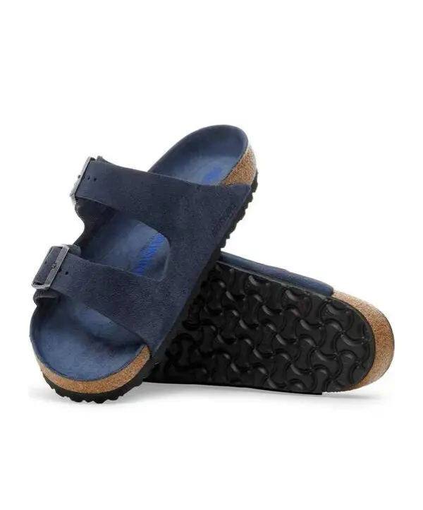 BIRKENSTOCK Arizona Buckle Suede Sandals