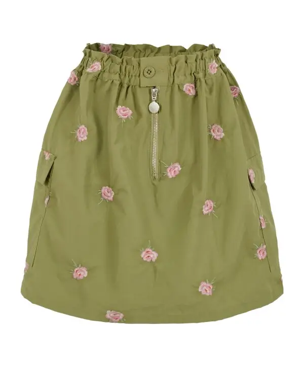 Stella McCartney Elastic Waist Skirt - Green