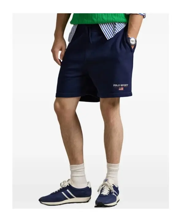 Polo Ralph Lauren Drawstring Logo-detail Shorts