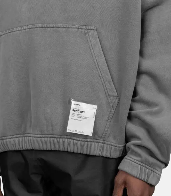 Satisfy Logo Print Hoodie