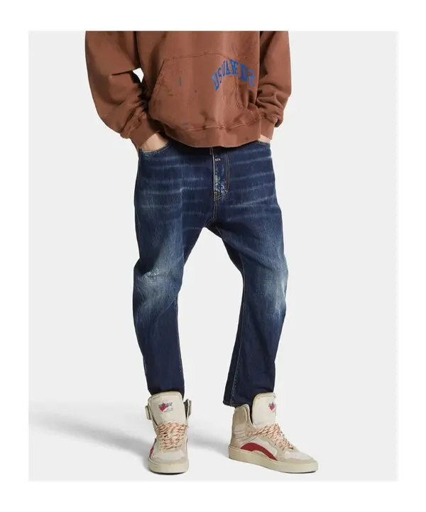 Dsquared2 Be Cool Be Nice Wash Dan's Big Brother Jeans