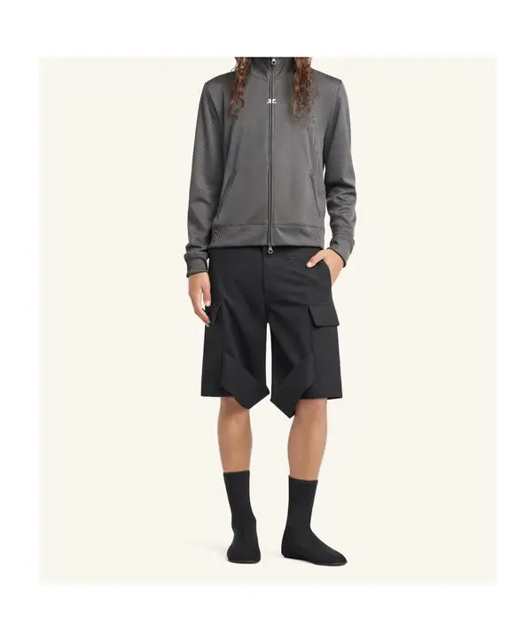 COURREGES Cargo-pocket Cotton Shorts