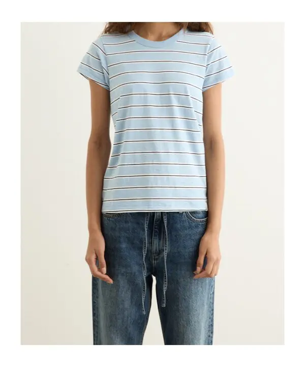 RAG  BONE Slub Stripe T-shirt