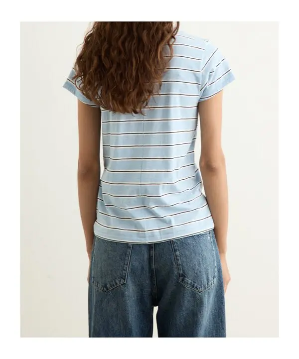 RAG  BONE Slub Stripe T-shirt