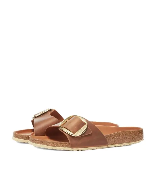 BIRKENSTOCK Madrid Oiled Slip-on Sandals