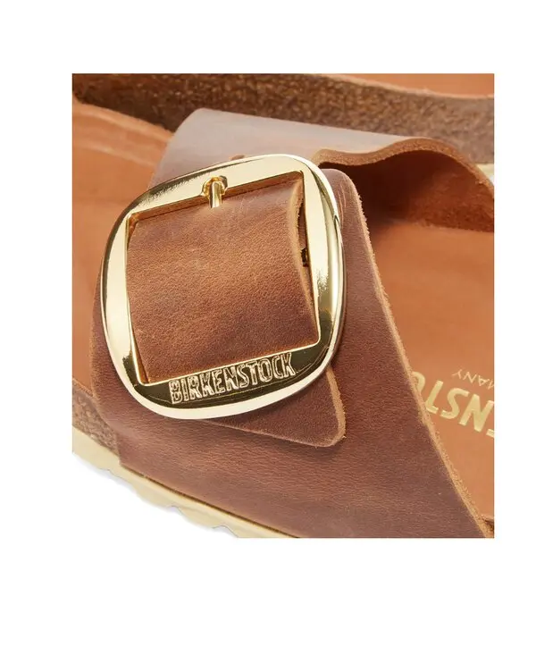 BIRKENSTOCK Madrid Oiled Slip-on Sandals