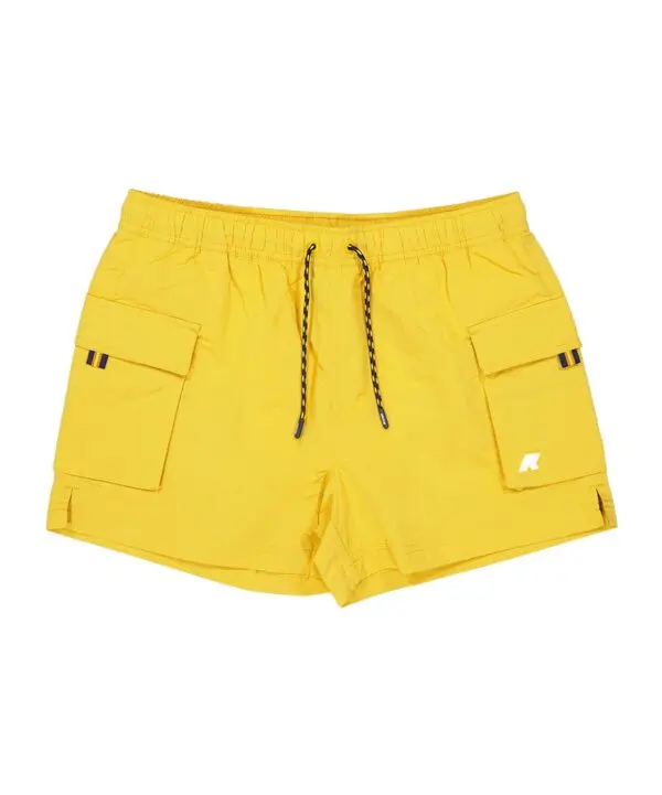 K-WAY Mellow Flap-pocket Drawstring Swim Shorts