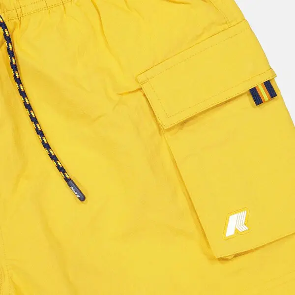 K-WAY Mellow Flap-pocket Drawstring Swim Shorts