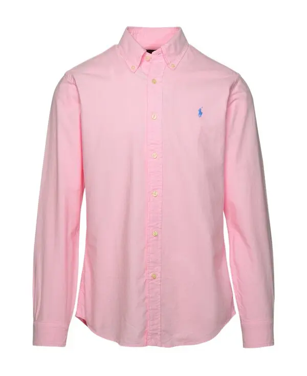 Polo Ralph Lauren Logo Embroidered Buttoned Shirt
