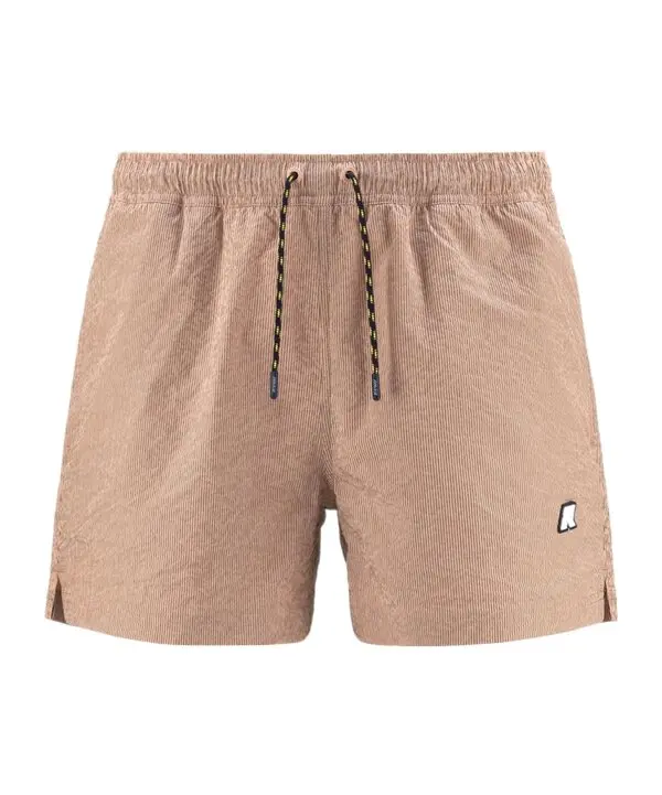 K-WAY Loiret Striped Drawstring Swimming Trunks
