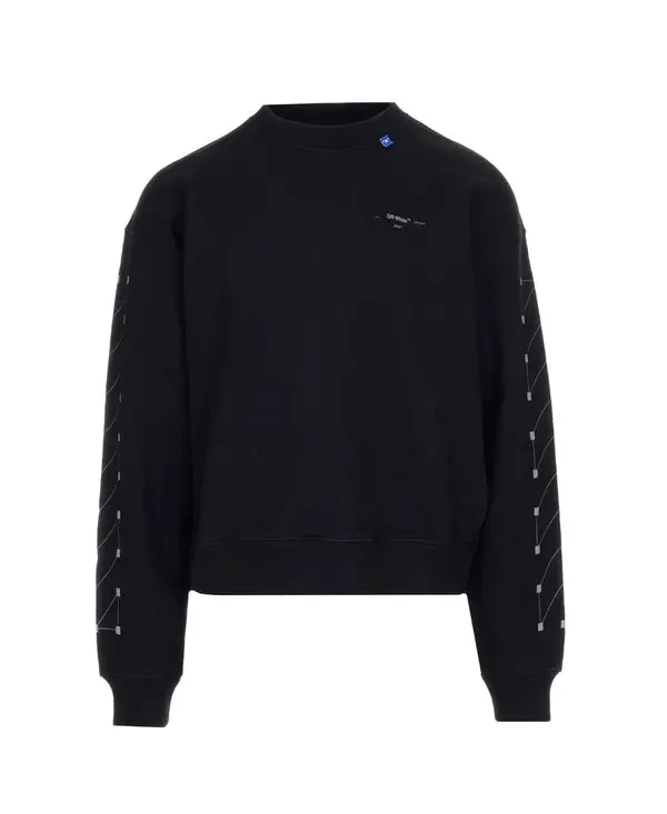 Off-White Diagonal Arrow Logo Sweatshirt