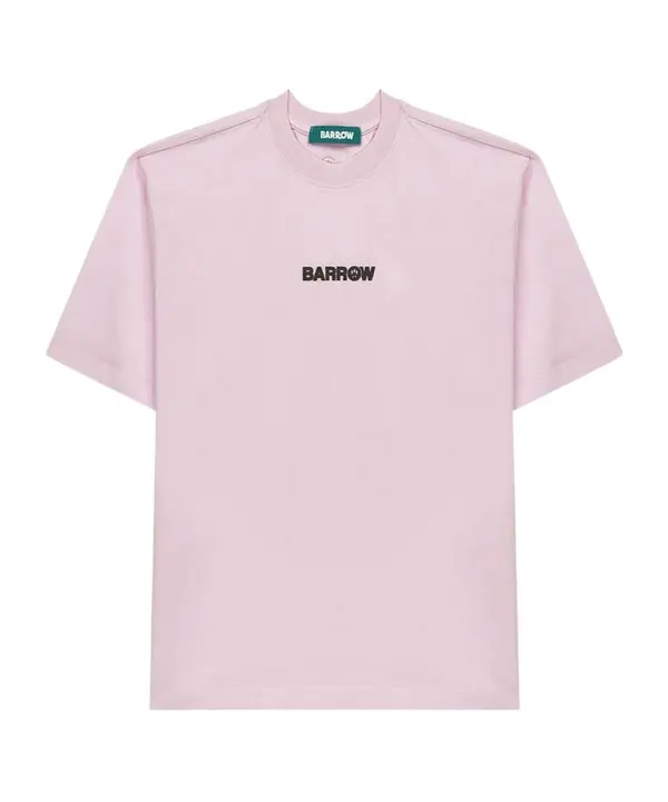 BARROW Teddy-print T-shirt - Pink