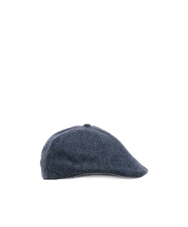MC2 SAINT BARTH Herringbone Cap With Embroidered Logo