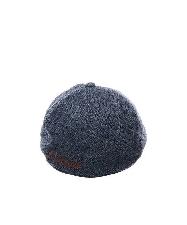 MC2 SAINT BARTH Herringbone Cap With Embroidered Logo