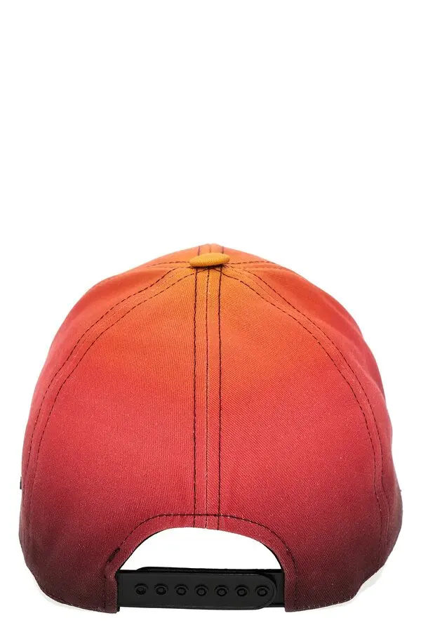 COURREGES Courrges Logo Embroidered Gradient Baseball Cap