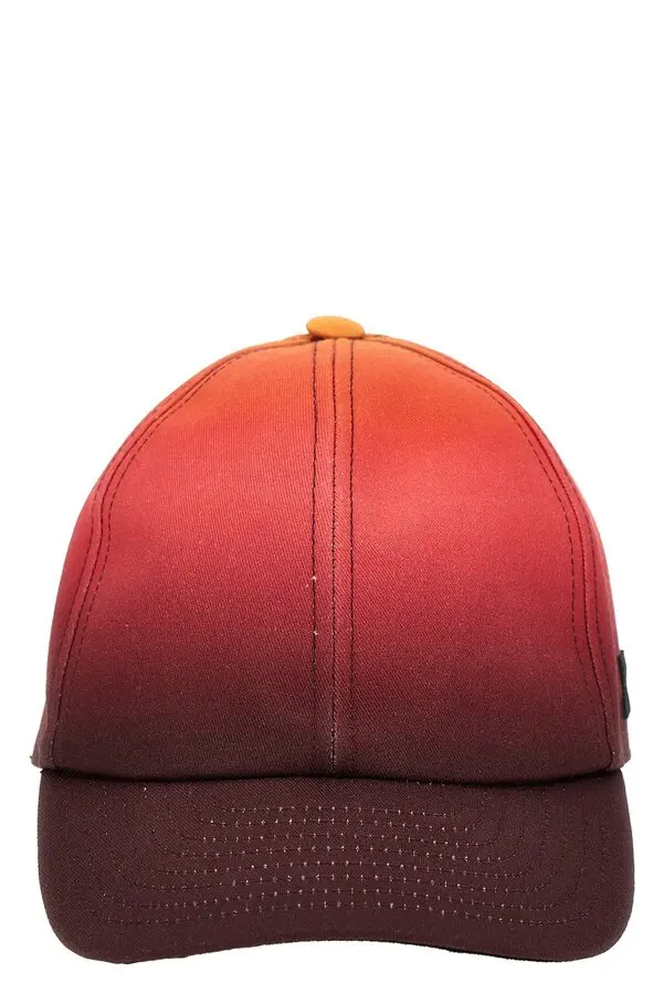 COURREGES Courrges Logo Embroidered Gradient Baseball Cap
