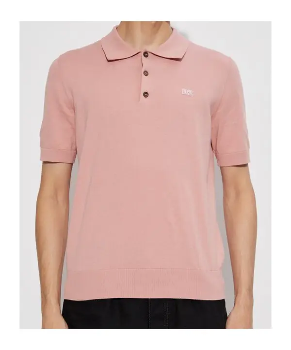 Dsquared2 D2 Logo Patch Short-sleeved Polo Shirt