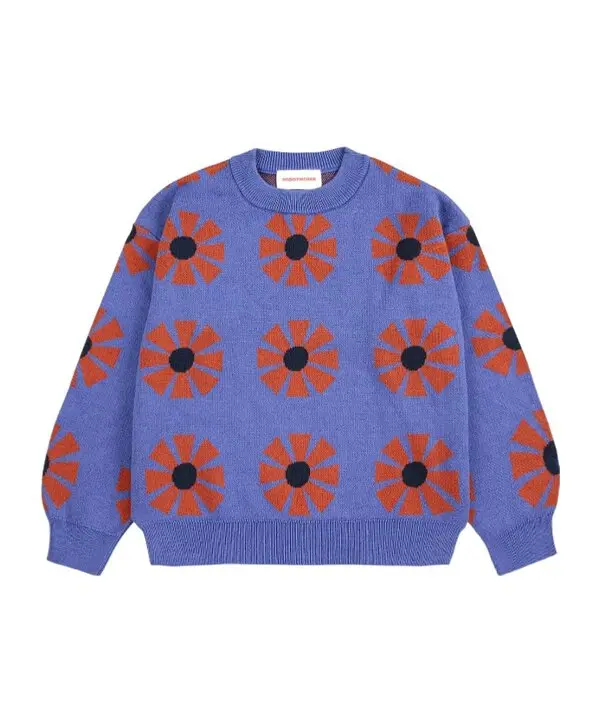BOBO CHOSES Kaleidoscope Printed Jacquard Pullover
