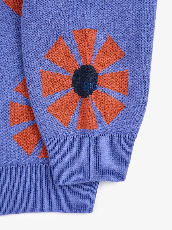 BOBO CHOSES Kaleidoscope Printed Jacquard Pullover