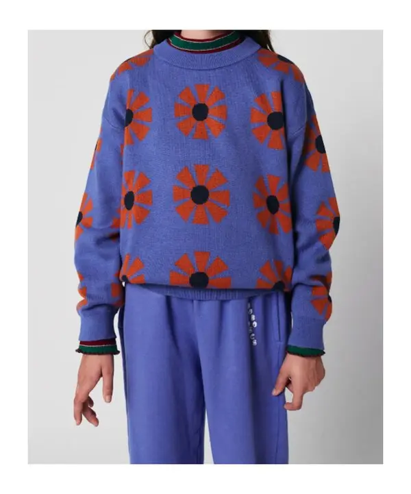 BOBO CHOSES Kaleidoscope Printed Jacquard Pullover