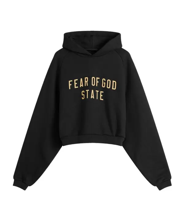 Fear Of God Logo Hooded Sweater