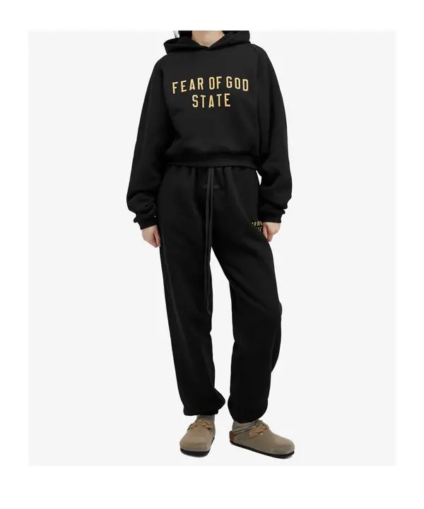 Fear Of God Logo Hooded Sweater